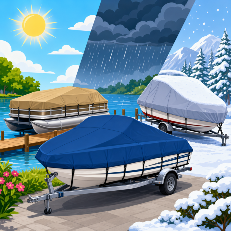Best Boat Covers for Sun, Rain & Snow Protection